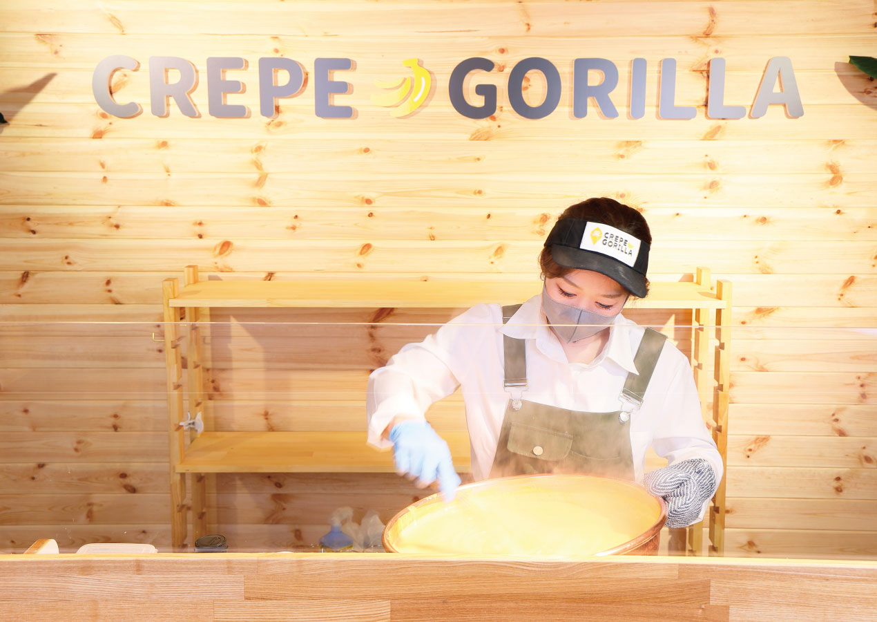 こだわり卵のクレープ屋 スイーツゴリラ（SWEETS GORILLA）